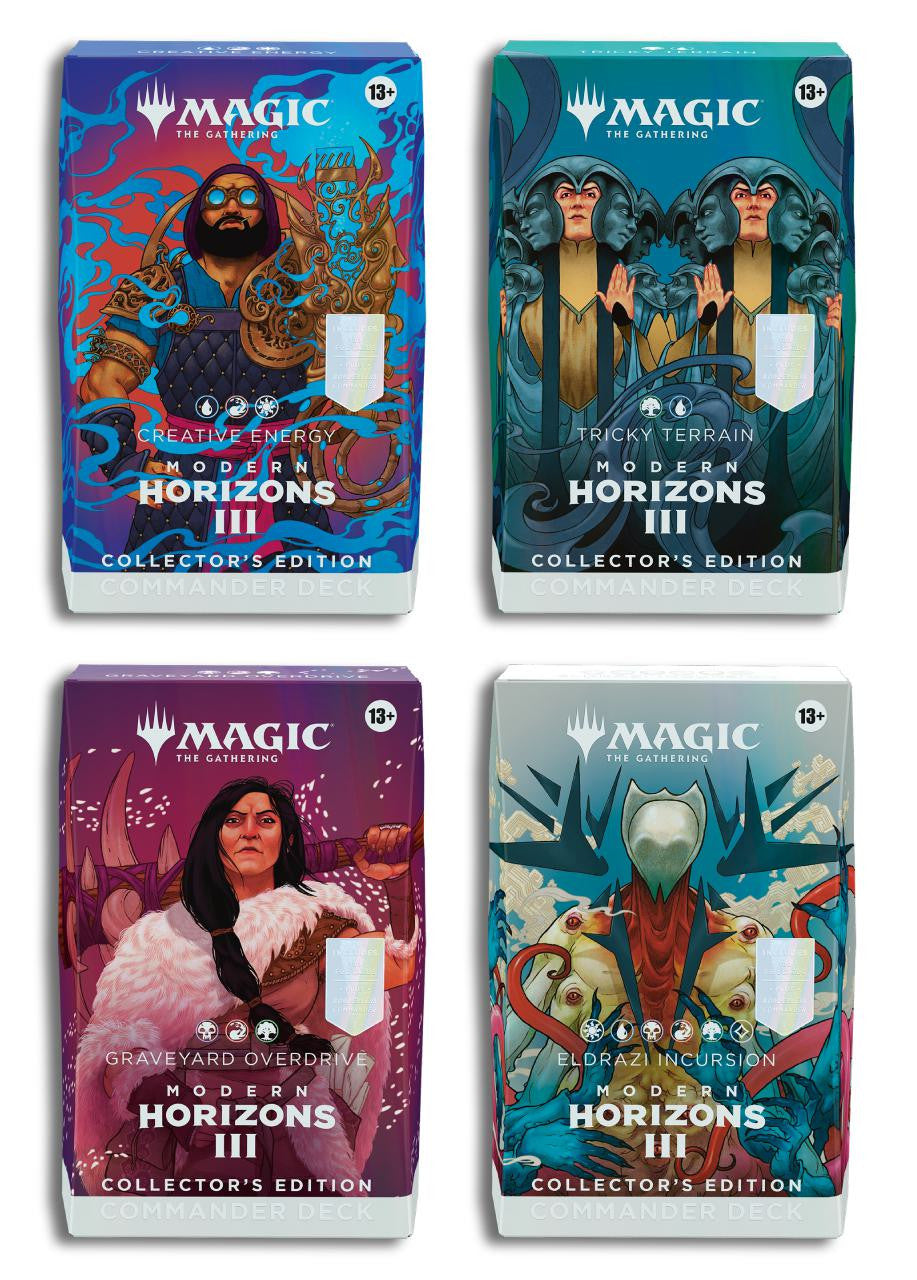 Modern Horizons 3 - Commander Set of 4 Collector Edition – Critical Hit ...